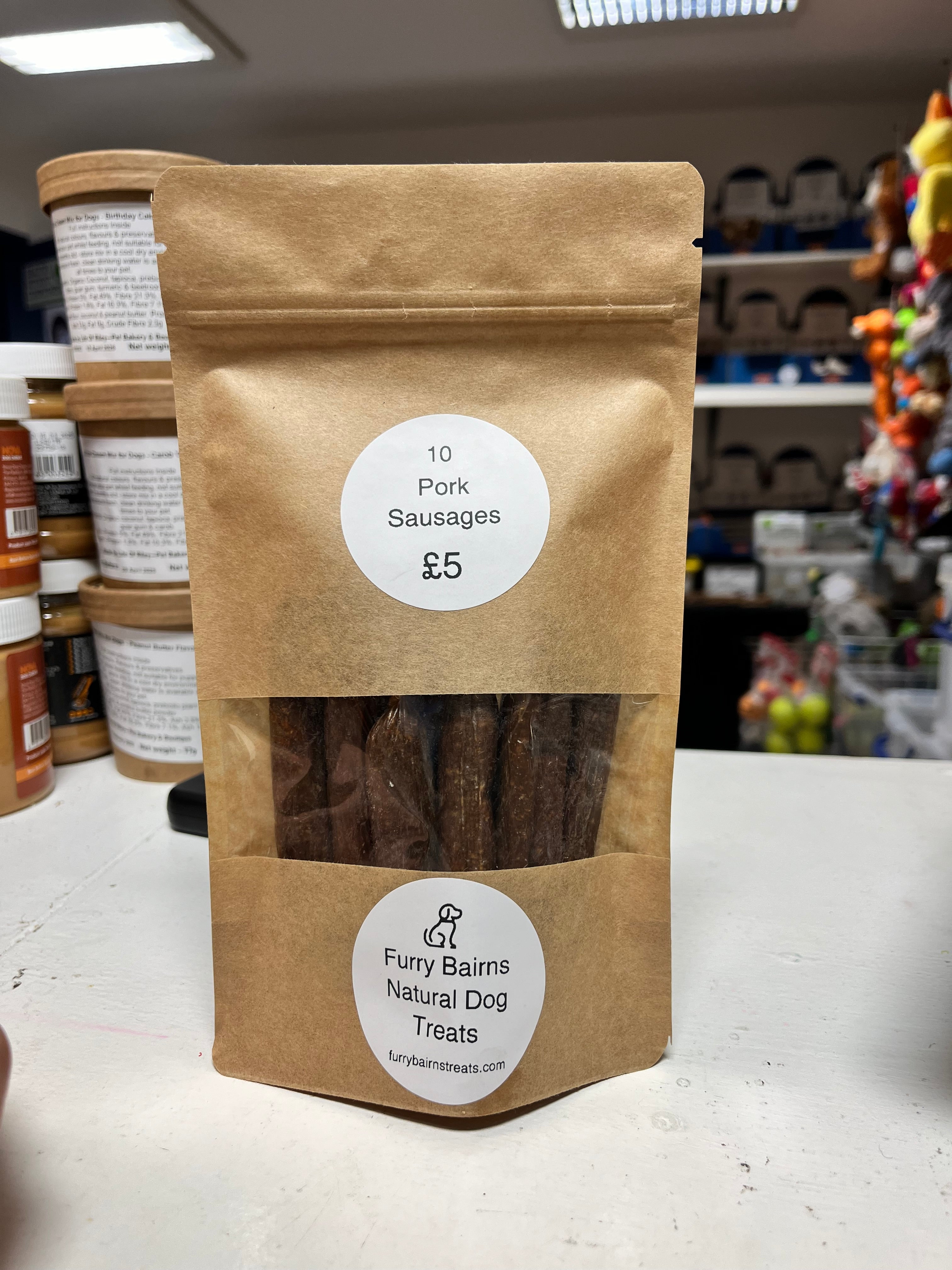 Sausages – Furry Bairns Natural Dog Treats
